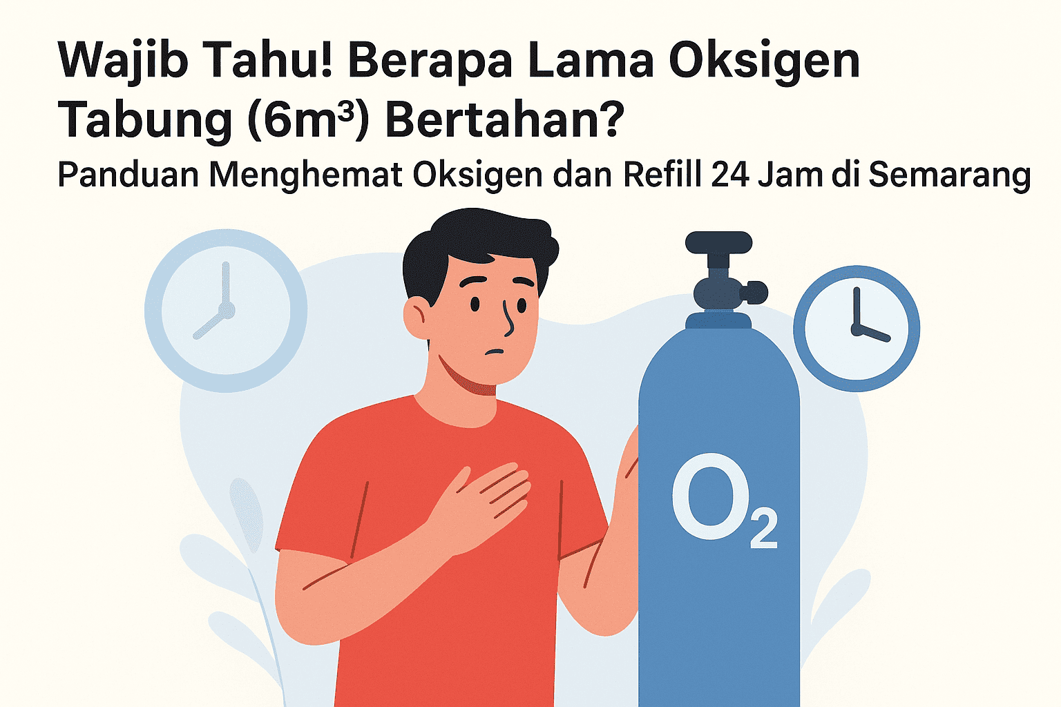 Wajib Tahu! Berapa Lama Oksigen Tabung (6m³) Bertahan? Panduan ...